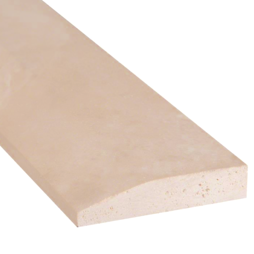 Travertine Honed Single Hollywood Floor Threshold Reducer
